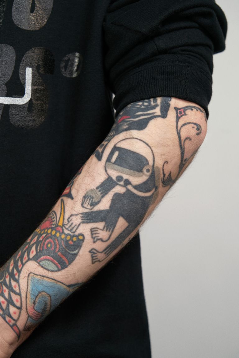 Tattoo Artist David Peyote on the Stories Behind His Tatts - FASHION ...