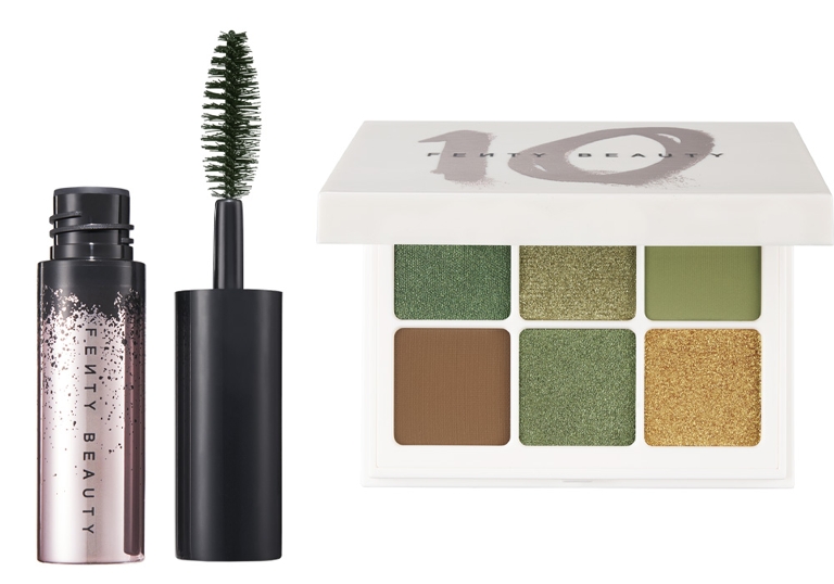 green eyeshadow set