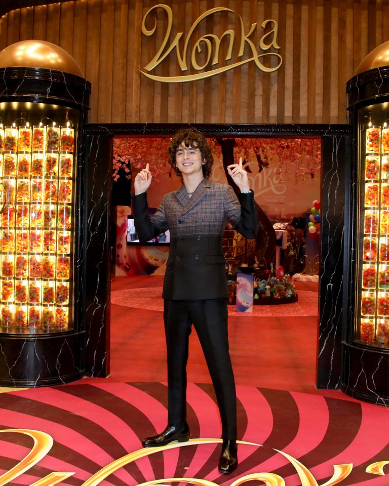 Timothée Chalamet is Having the Most Fun With His Wonka Style - FASHION ...