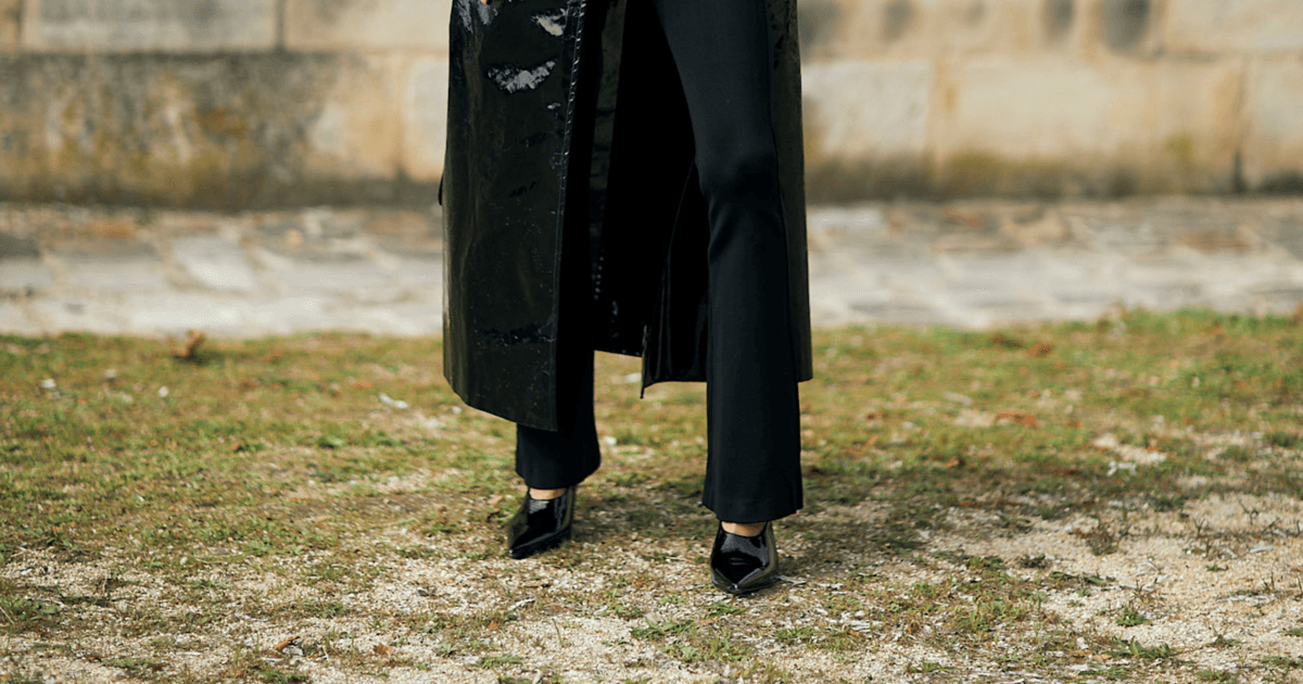 How to Wear Fall’s Patent Leather Jacket Trend - FASHION Magazine