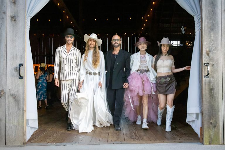 Inside Myles Sexton and Tyler Austin’s Country Chic Wedding - FASHION ...