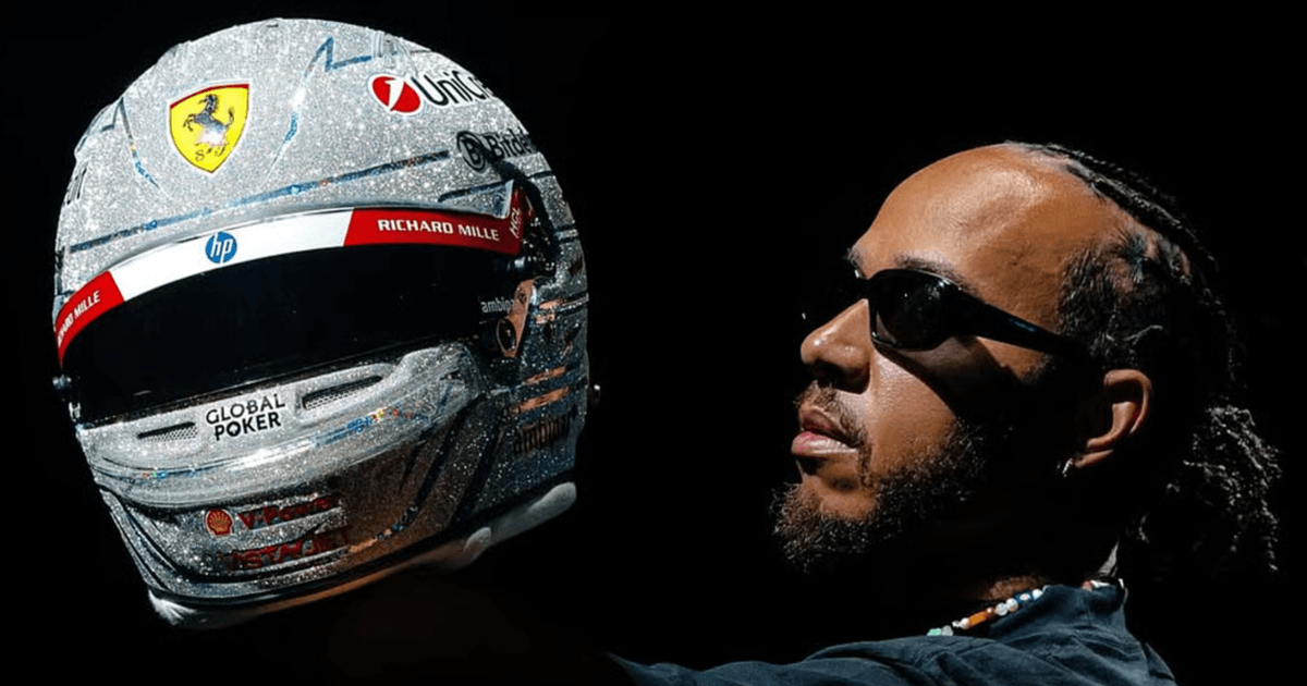Of Course Lewis Hamilton’s New Helmet Is a Style Statement - FASHION ...