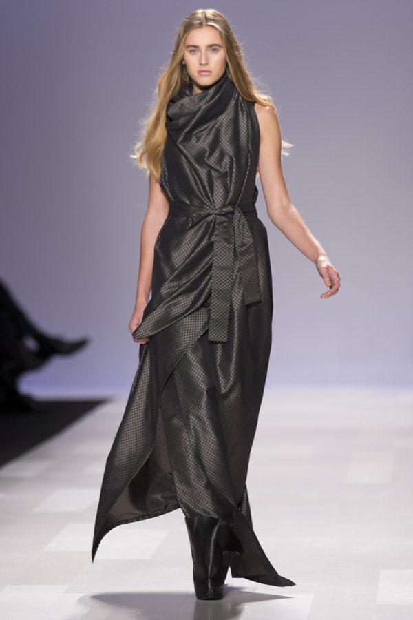 Sid Neigum Spring 2014: Laser cuts, deep metallics and "a fancy leather ...