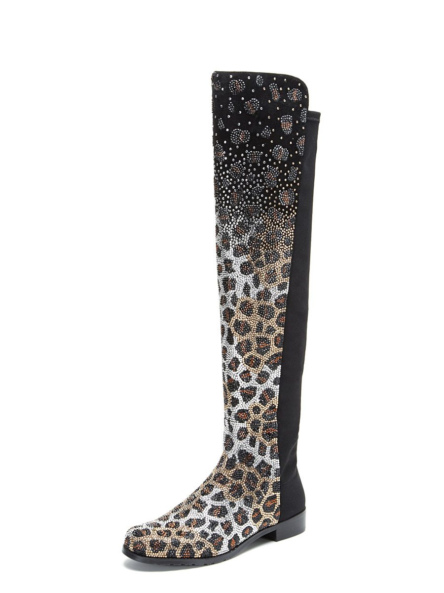 Stuart Weitzman reinvents the iconic 5050 riding boot with a capsule ...