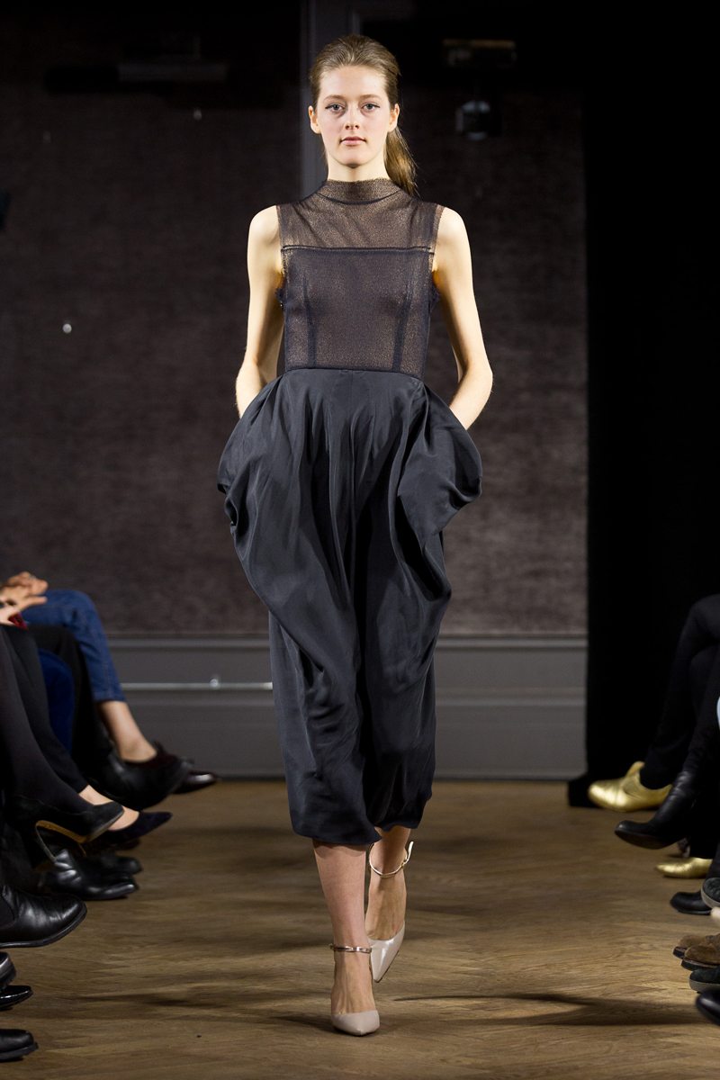 Kaelen Fall 2014: Pretty, ruffled and pink all over. The downtown girl ...