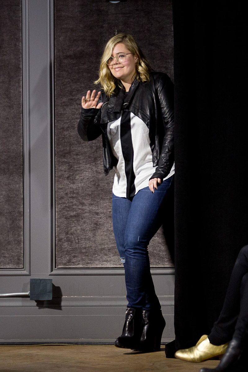 Kaelen Fall 2014: Pretty, ruffled and pink all over. The downtown girl ...