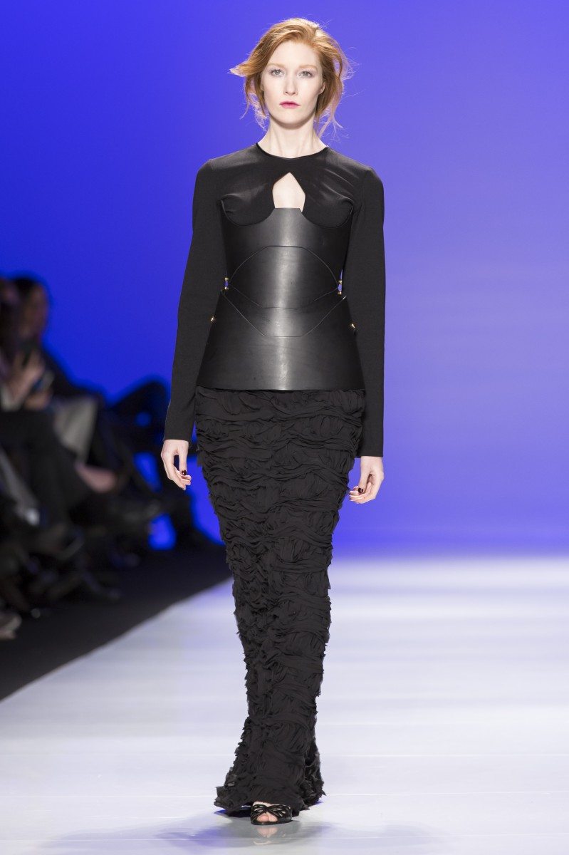 David Dixon Fall 2015: See every black-on-black look from the designer ...