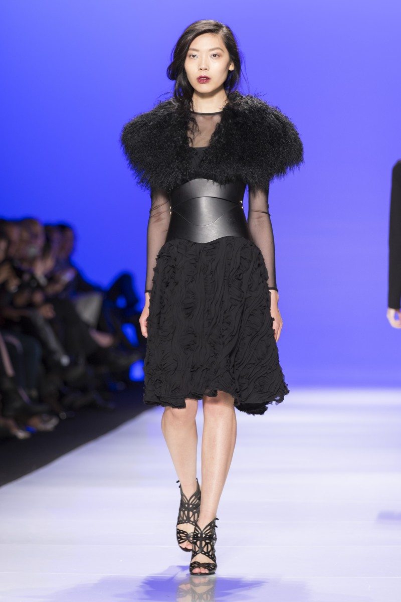 David Dixon Fall 2015: See every black-on-black look from the designer ...