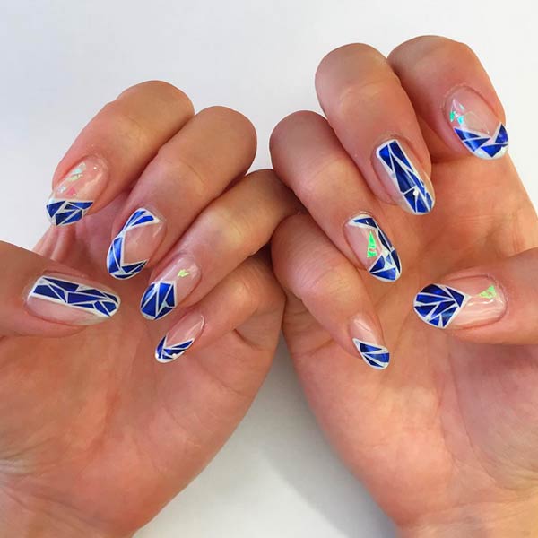 #GlassNails Is a Trend Guaranteed to Make Your Mani 100% Blingier ...