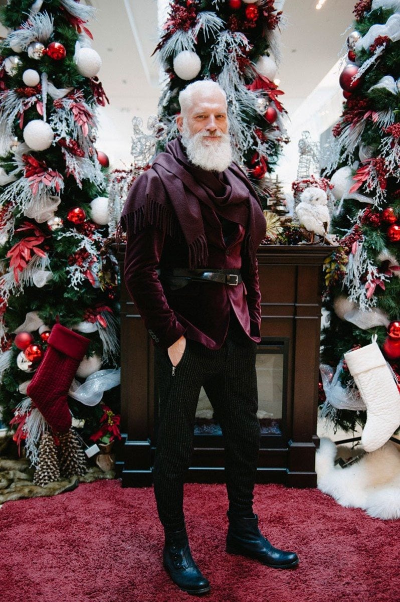We hung out with Fashion Santa this weekend - FASHION Magazine