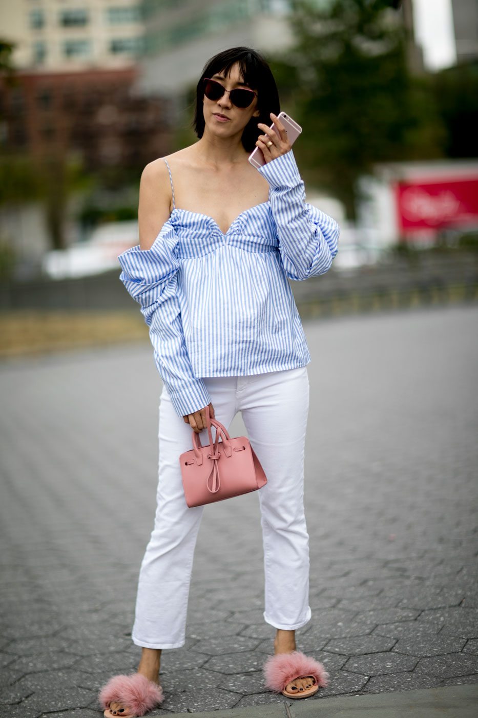 25 Ways to Style a Shirt According to the Street Style Stars - FASHION ...