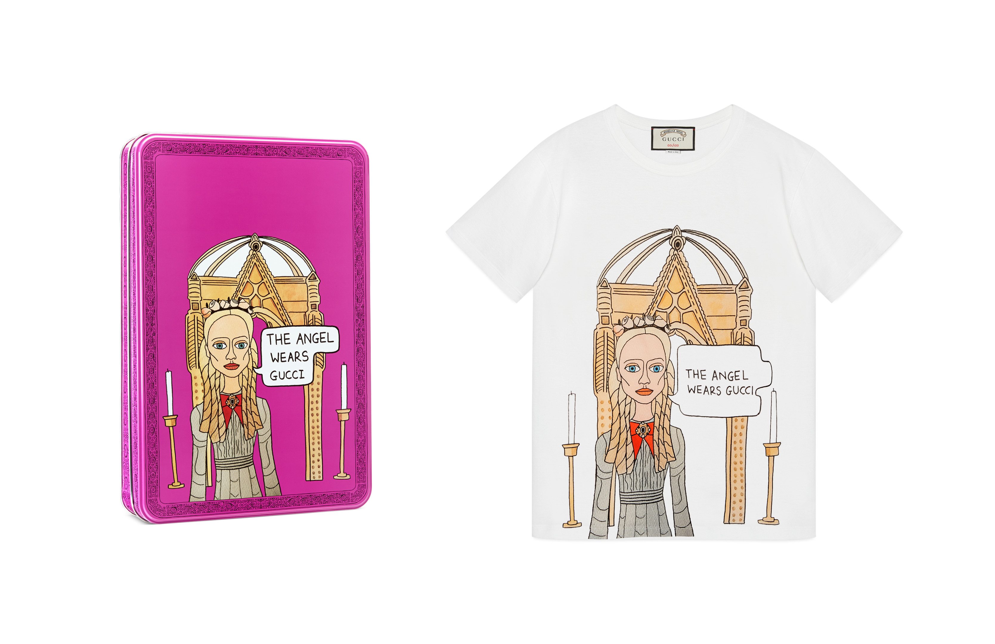 Gucci Teamed Up With Illustrator Angelica Hicks to Design 11 Limited ...