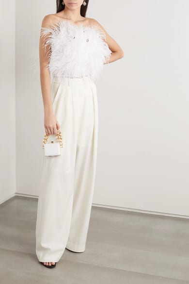 16 Ways to Wear White Feathers à la Vanessa Hudgens and Billy Porter ...